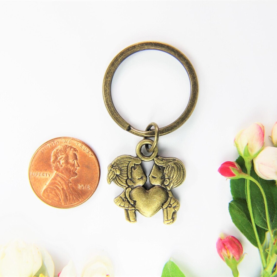 Cute Boy and Girl Key Ring Boyfriend Gift Girlfriend Gift Boy - Etsy