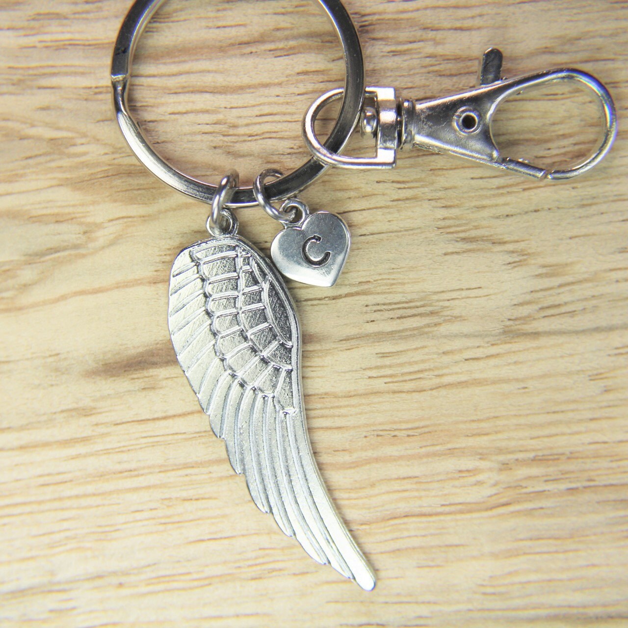 Big Angel Wing Keychain Christmas Gift Halloween Gift Coworker | Etsy