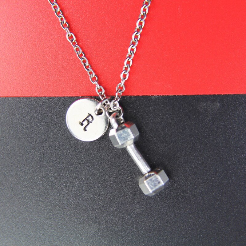 Dumbbell Charm - Etsy