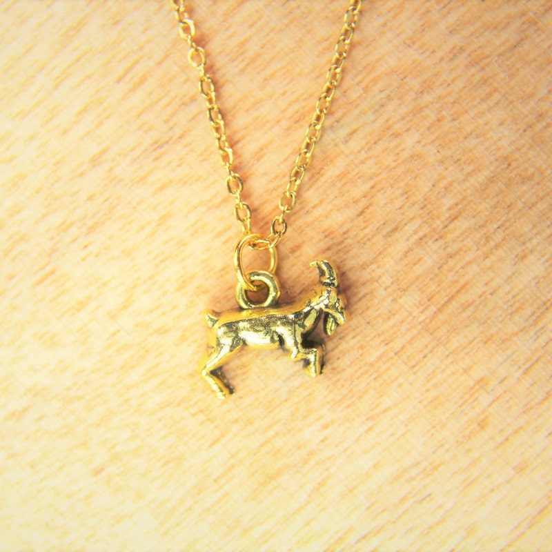 Goat Necklace - Etsy
