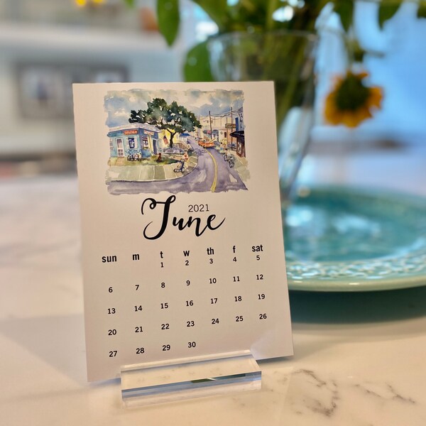 Stand Calendar - Etsy