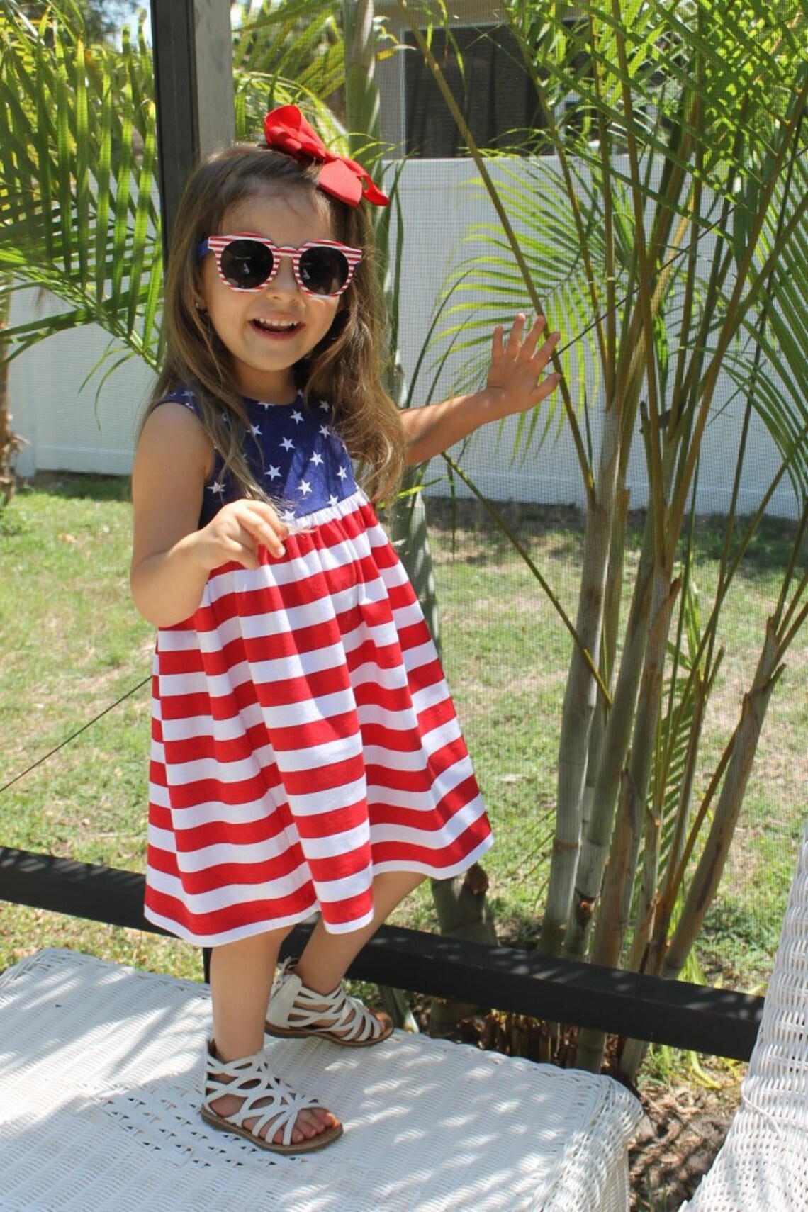 Americana Dress Baby Dress Toddler Dress Girl Dress Summer - Etsy