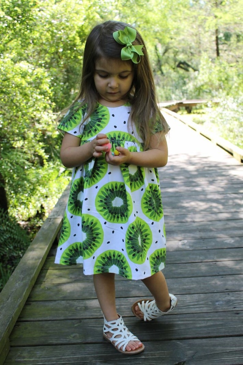 Kiwi Dress, Summer Dress, Summer Outfit, Baby Dress, Toddler Dress ...
