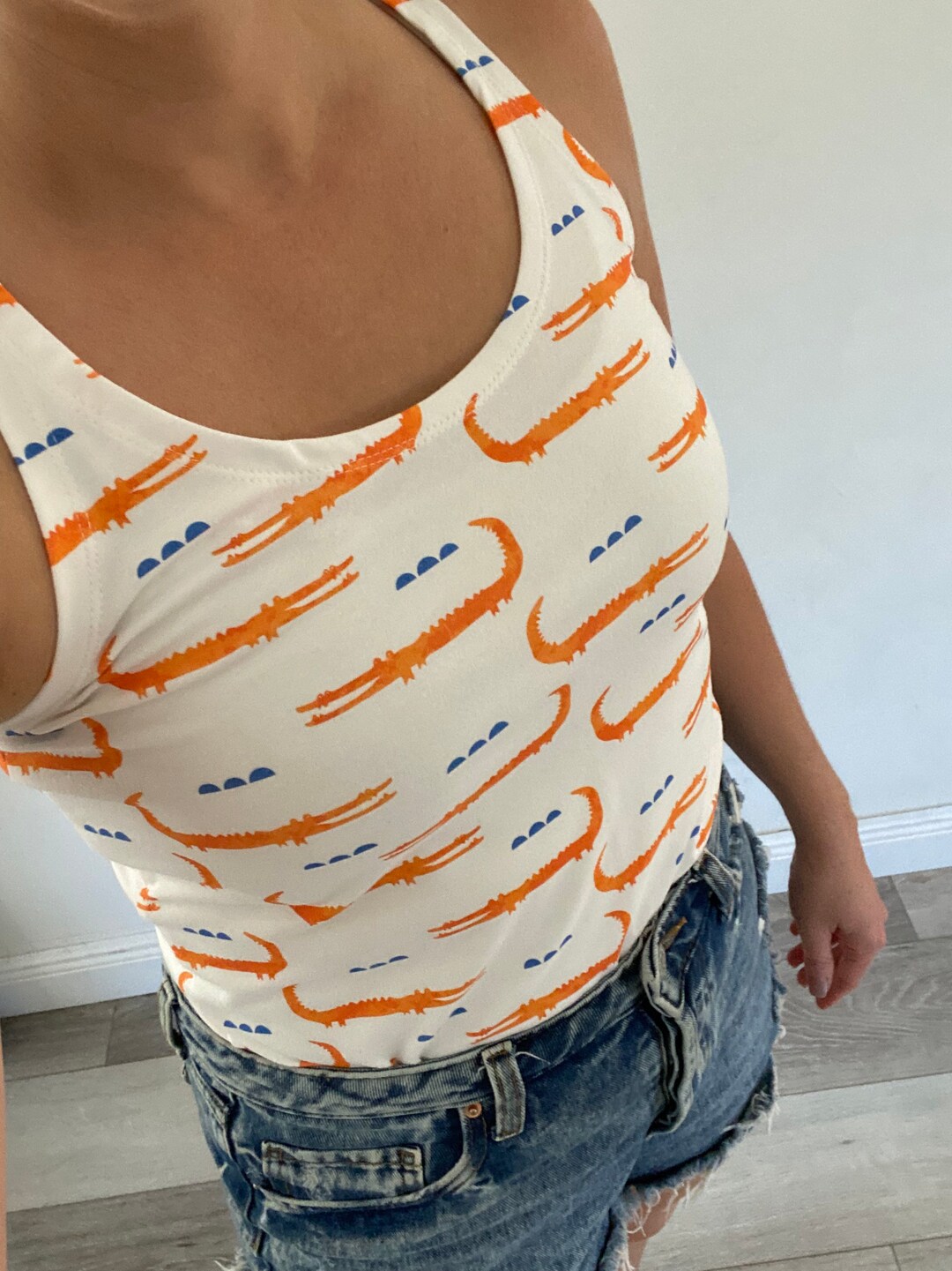 UF Gator Watercolor Tank Top, Women’s Tank, Florida Outfit, Mommy and ...