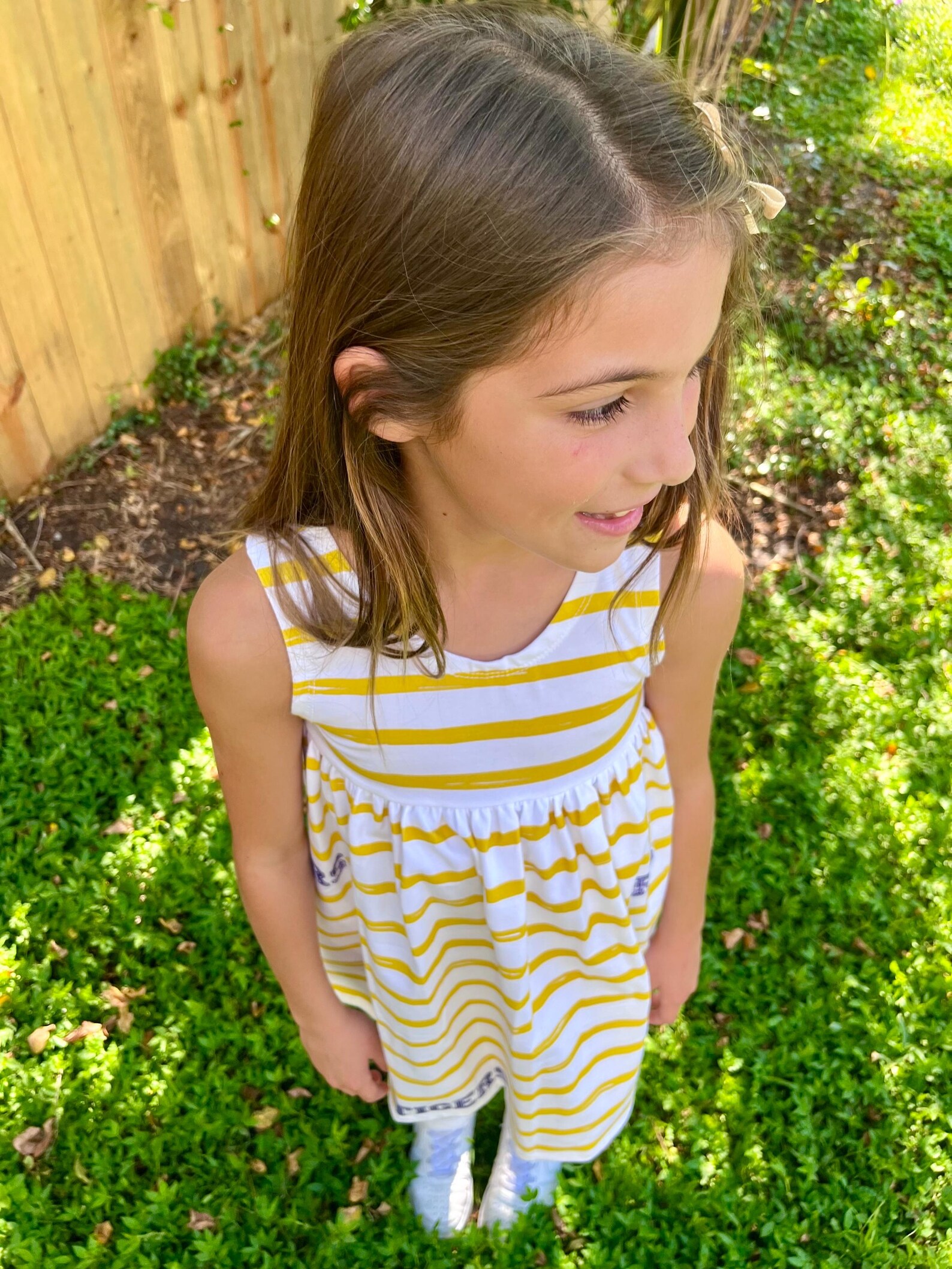 LSU Tigers Stripe Dress, Game Day, Sec, College Apparel, Baby, Girl ...