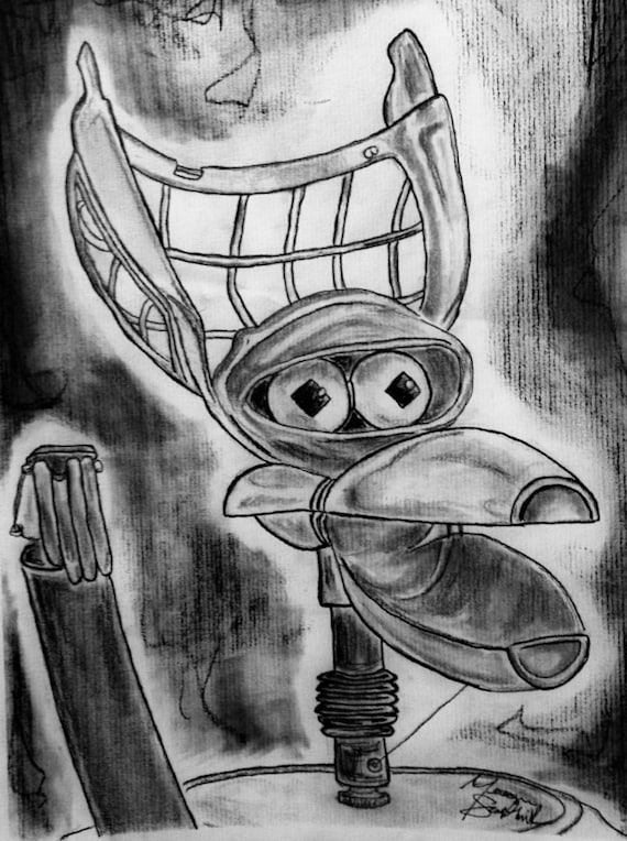 MST3K Crow T Robot Print | Etsy