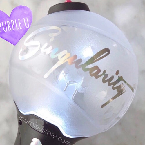 Singularity / ARMY Bomb Decal / V / Teahyung - Etsy