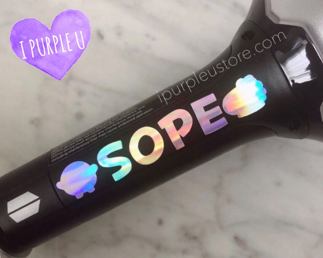 SOPE / ARMY Bomb Holographic Decal Sticker - Etsy