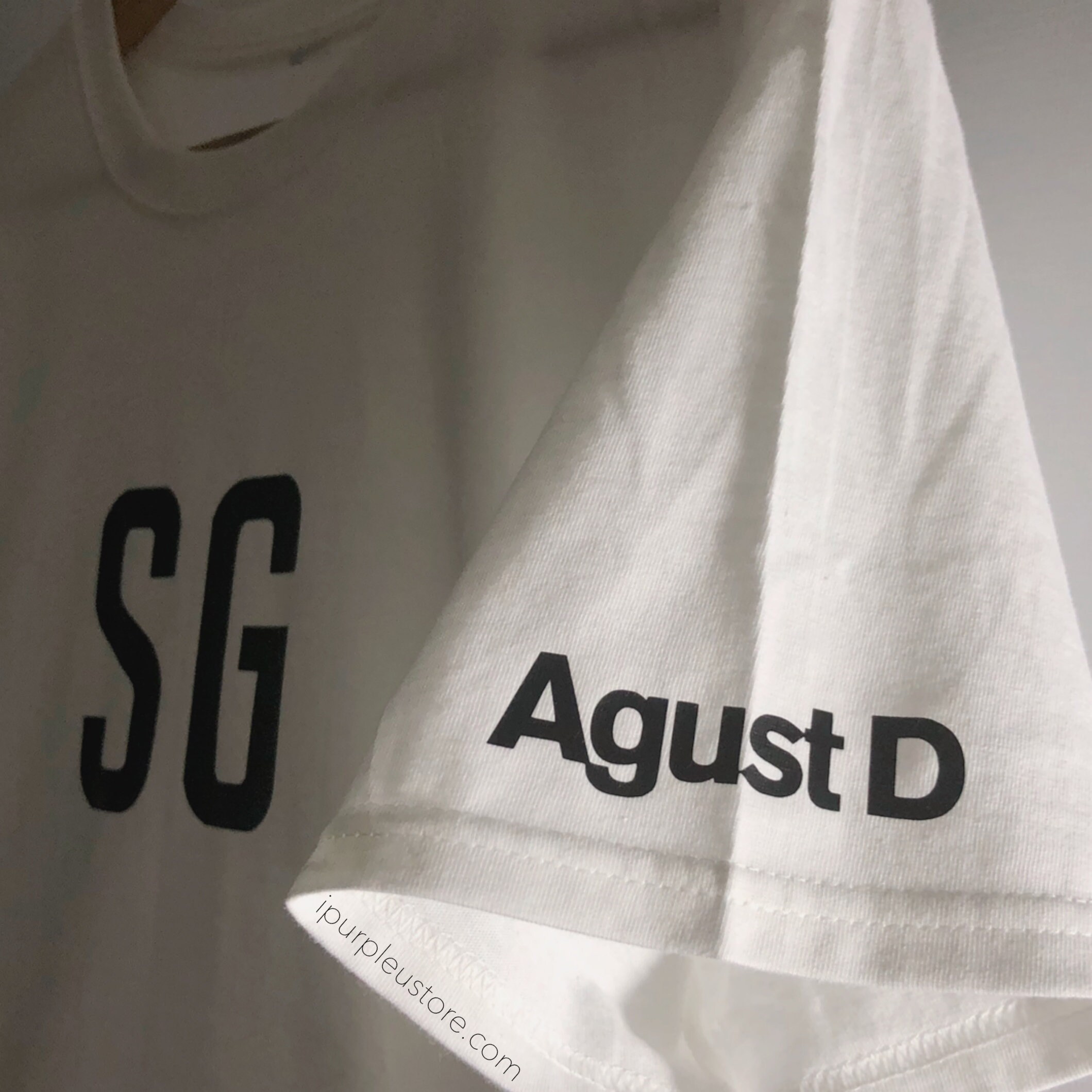 SG Shirt / Agust D / SUGA Handwritten Letters on the Back - Etsy