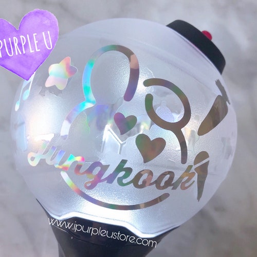 BT21 BTS ARMY Bomb Vinyl Decal Sticker for Your Light Stick - Etsy