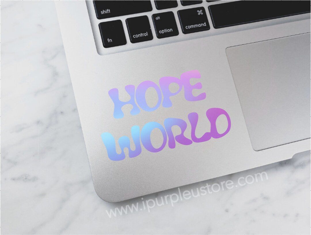 HOPE WORLD / J-hope / Vinyl Decal Sticker - Etsy