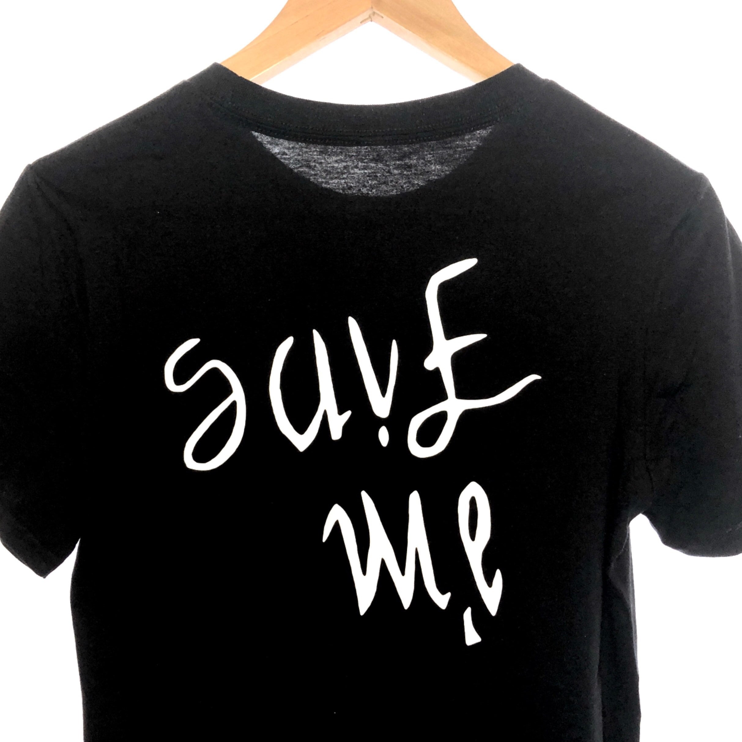 I'M Fine/save Me Ambigram T-shirt double Side - Etsy