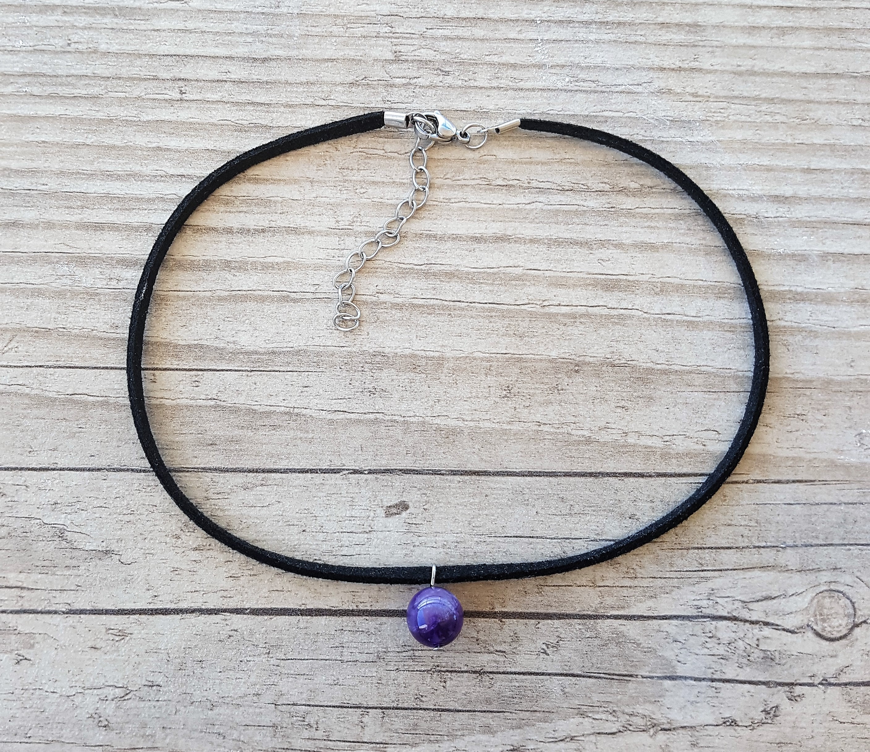 Suede Choker, Crystal Choker, Trendy Choker, Charm Necklaces, Party ...