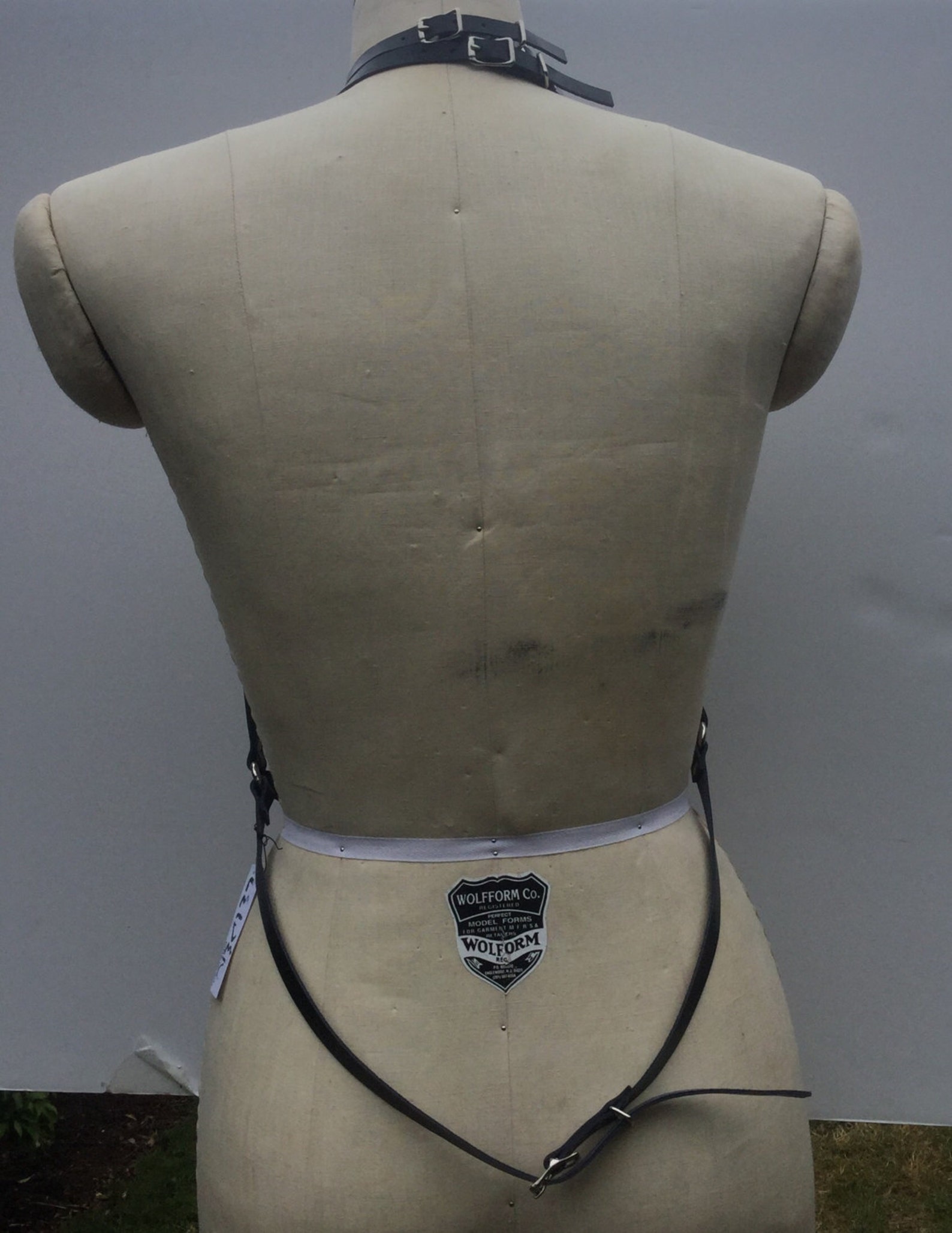 Leather Cage Harness Made to Order - Etsy