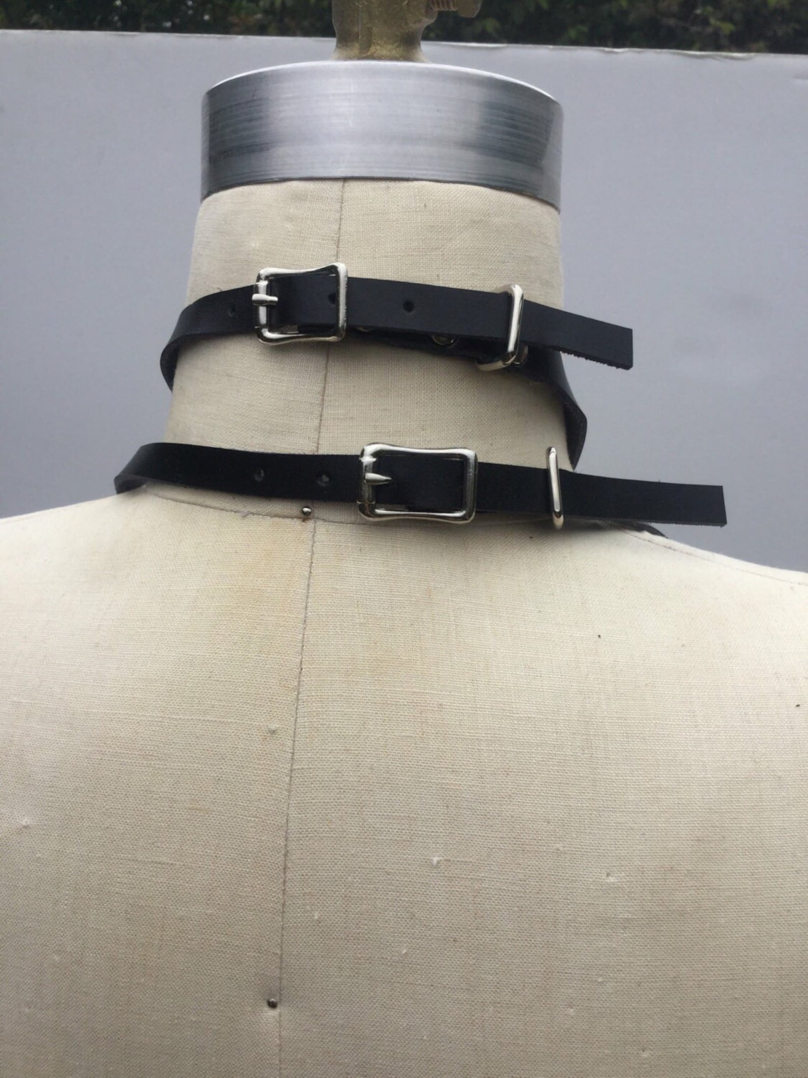 Leather Cage Harness Made to Order - Etsy