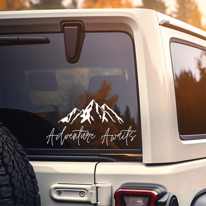 Adventure Car Decal - Etsy