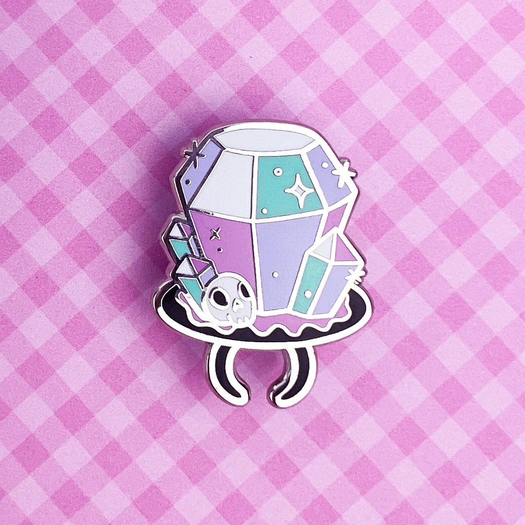 Crystal Pop // Enamel Pin // 90's - Etsy
