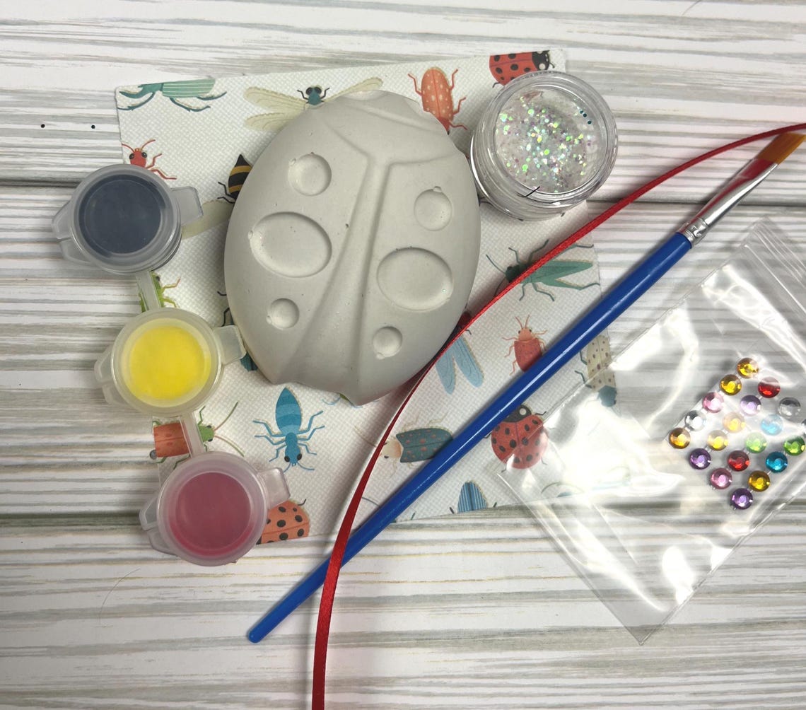 Buggy Birthday Craft or Party Favor - Kid's Craft Kit - Etsy