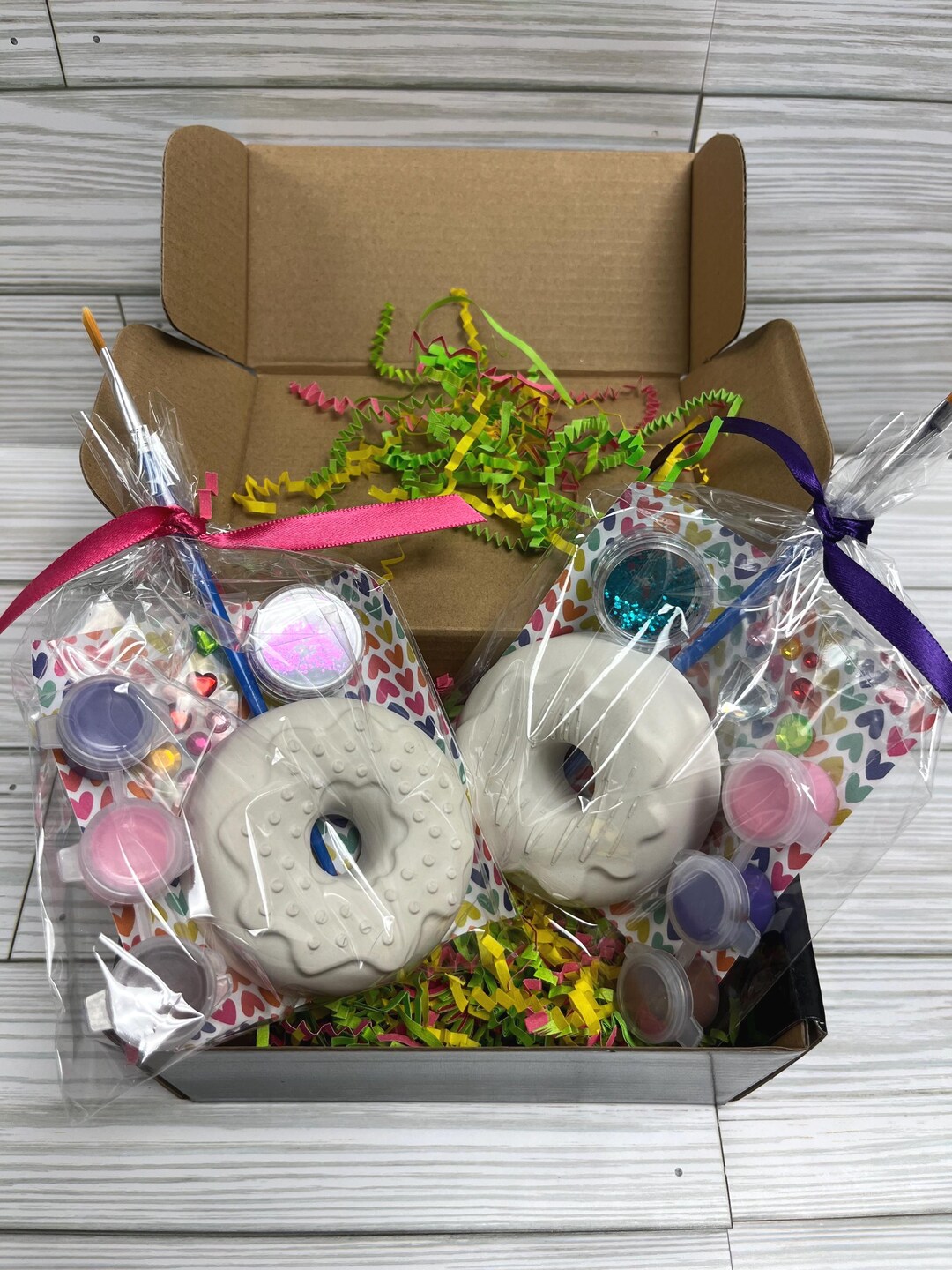 Donut Factory Fun! Birthday Craft or Party Favor - Kid's Craft Kit - Etsy