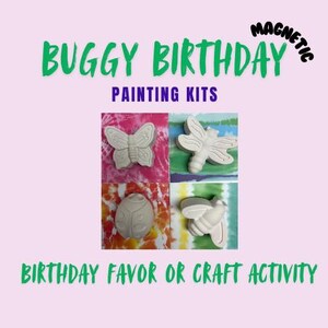 Buggy Birthday Craft or Party Favor - Kid's Craft Kit - Etsy