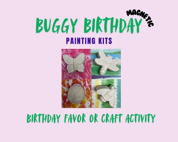 Buggy Birthday Craft or Party Favor Kid's Craft Kit FREE SHIPPING Rainy ...