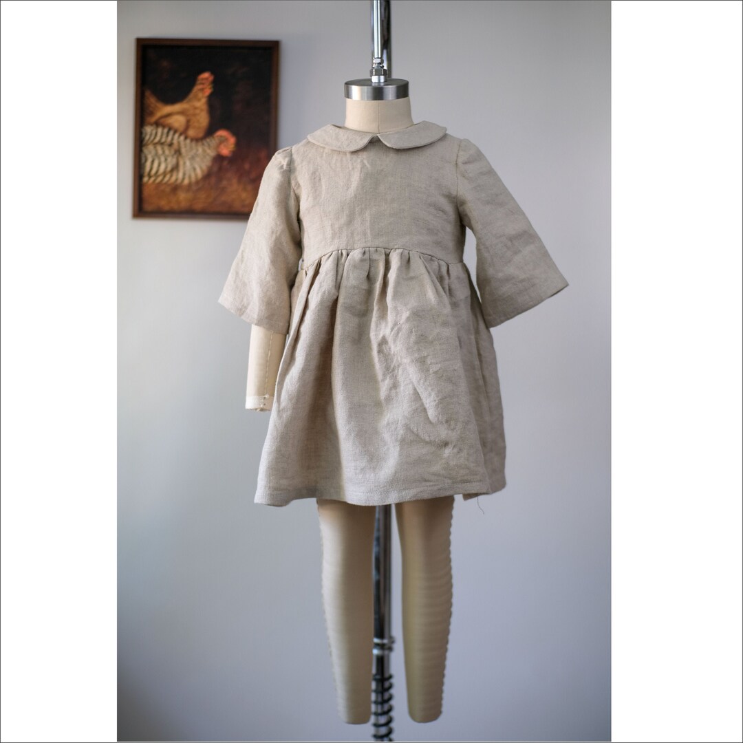 Smock Dress PDF Sewing Pattern. Loose Fitting Dress. Toddler Dress ...