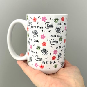 MRI Tech Mug, MRI Tech Gift, MRI Technician - Etsy