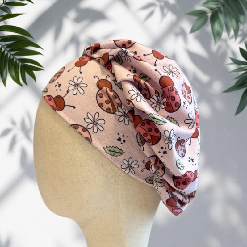 Ladybug Euro Scrub Cap - Etsy