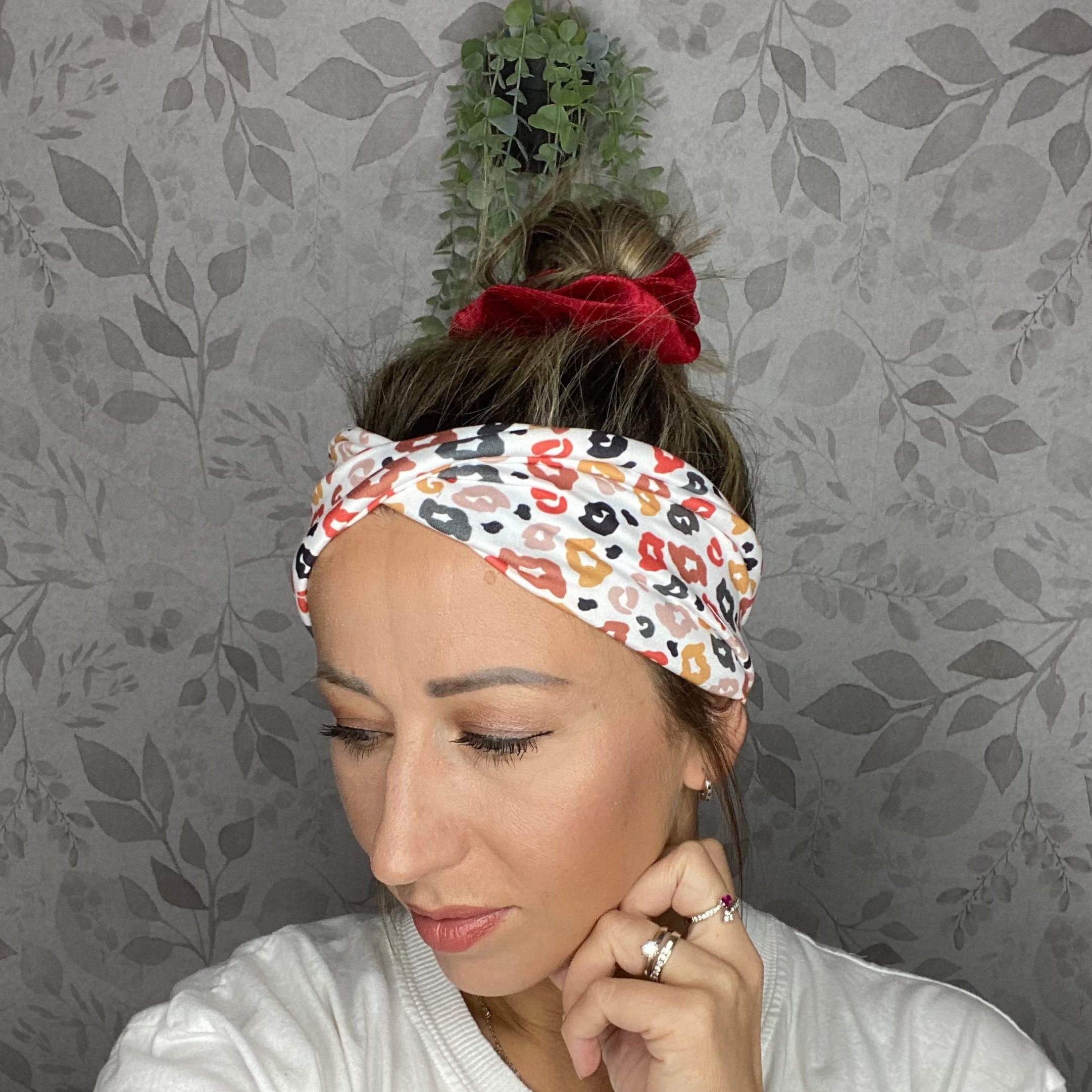 Woman Twist Headband Boho Adult Nonslip Headband Soft Yoga - Etsy Denmark