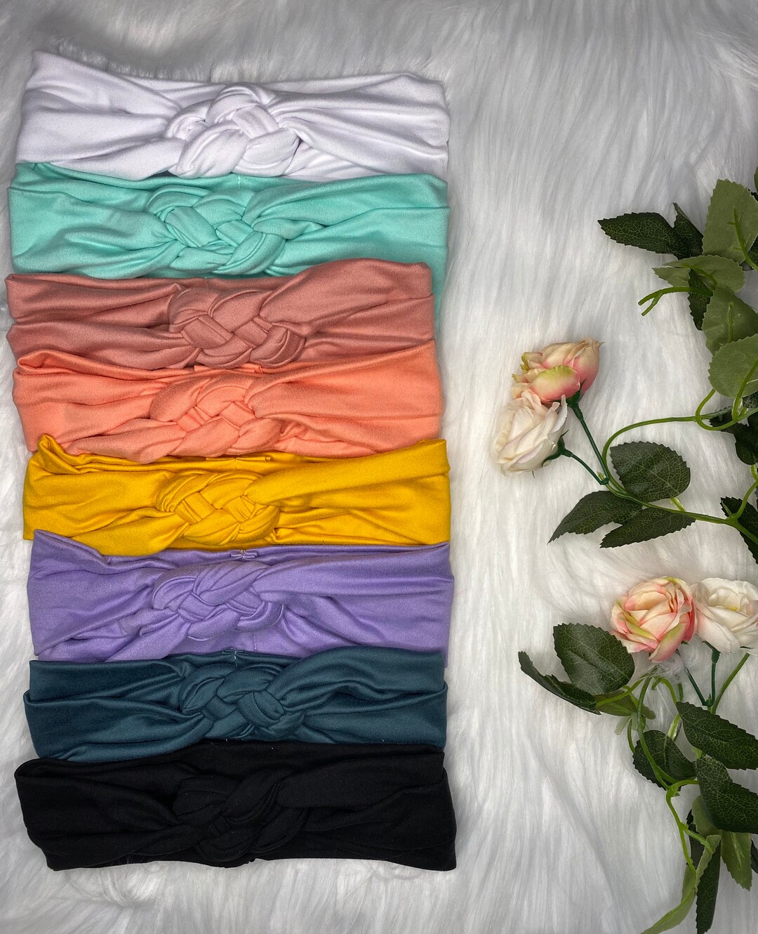 Solid Color Sailor Knot Headband, Celtic Knot Headband Woman, Headband ...