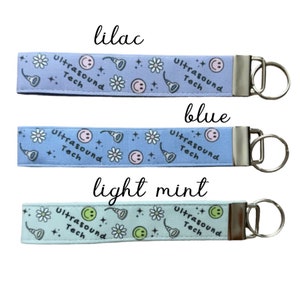 Ultrasound Tech Key Fob Keychain, Ultrasound Tech Accessories Gift ...