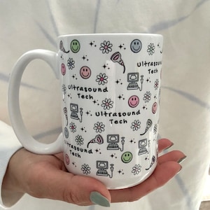 Ultrasound Tech Mug, Ultrasound Tech Gift, Ultrasound Technician ...