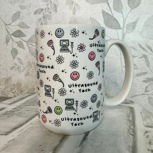 Ultrasound Tech Mug, Ultrasound Tech Gift, Ultrasound Technician ...