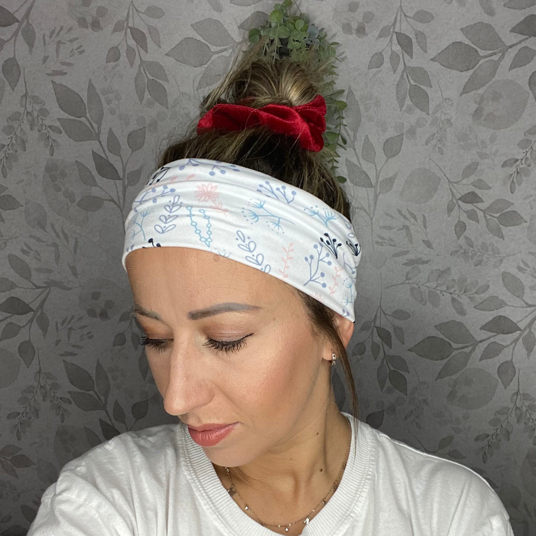 Woman Twist Headband Boho Adult Nonslip Headband Soft Yoga - Etsy Denmark