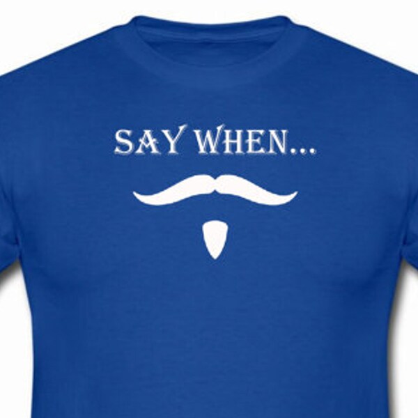 Say When Svg - Etsy