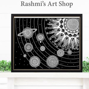 Buy The Universe - Galaxy - Home Decor - Art Print Online in India - Etsy