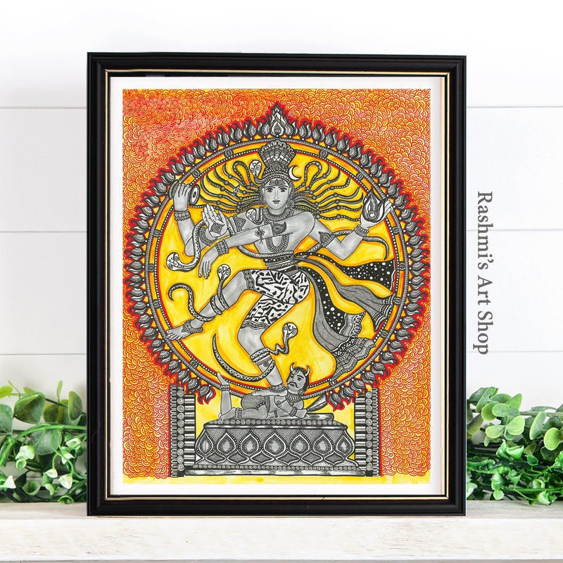 Nataraja Art Print - Etsy