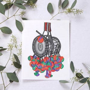 Edakka / Idakka Kerala Related Art Print, Home Decor - Etsy