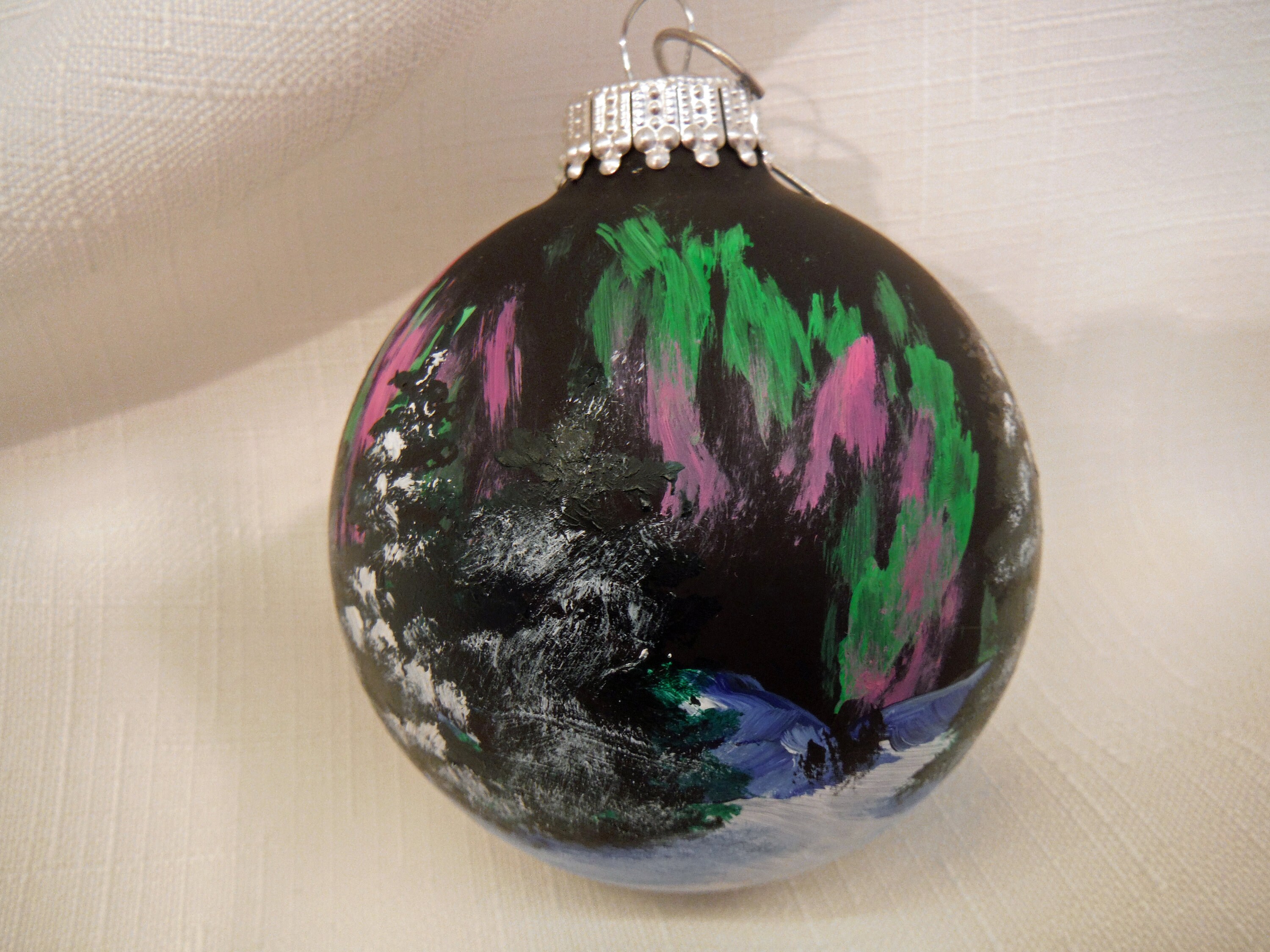 Northern Lights Christmas Ornament - Etsy