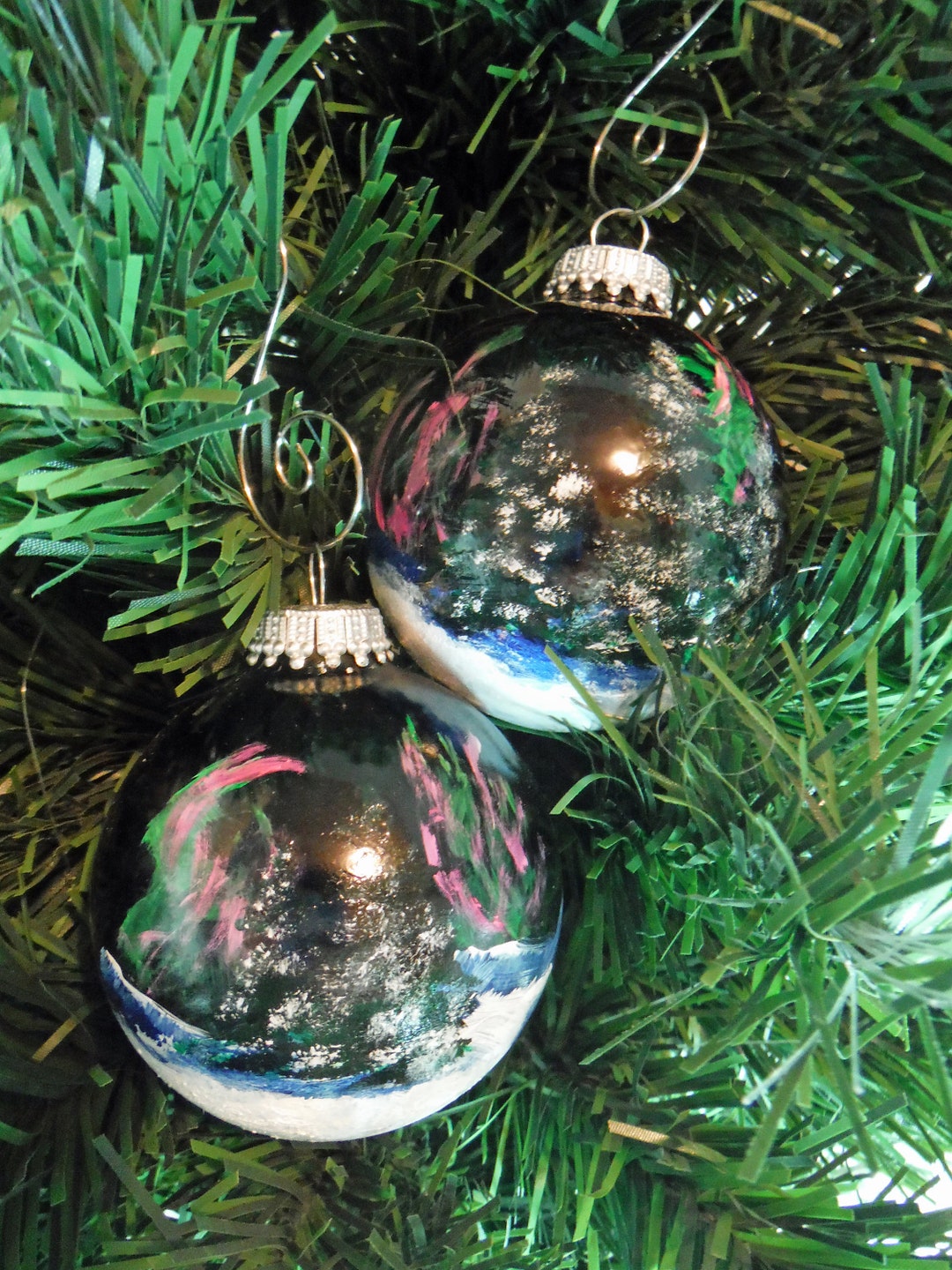 Northern Lights Christmas Ornament - Etsy