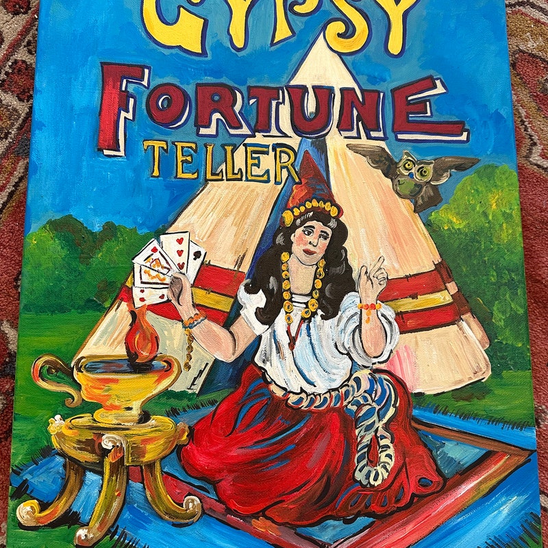 Gypsy Painting - Etsy