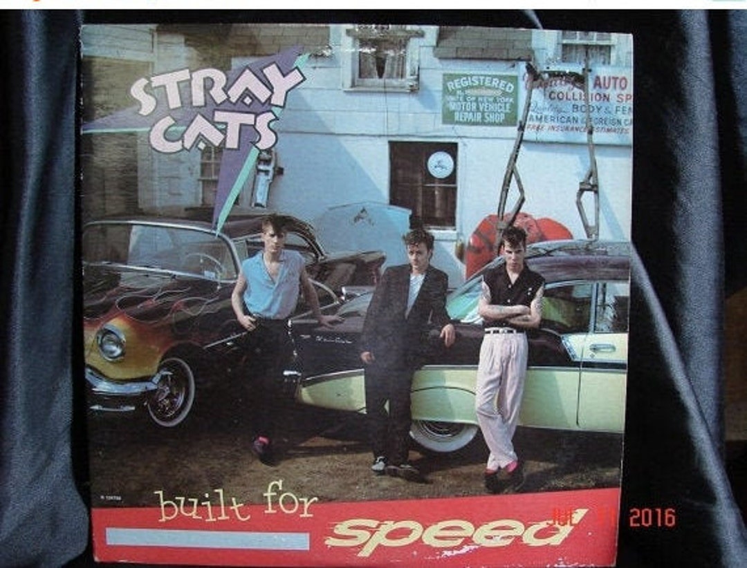 Stray Cats Built for Speed EMI R 10478812" LP Vinyl Album - Etsy