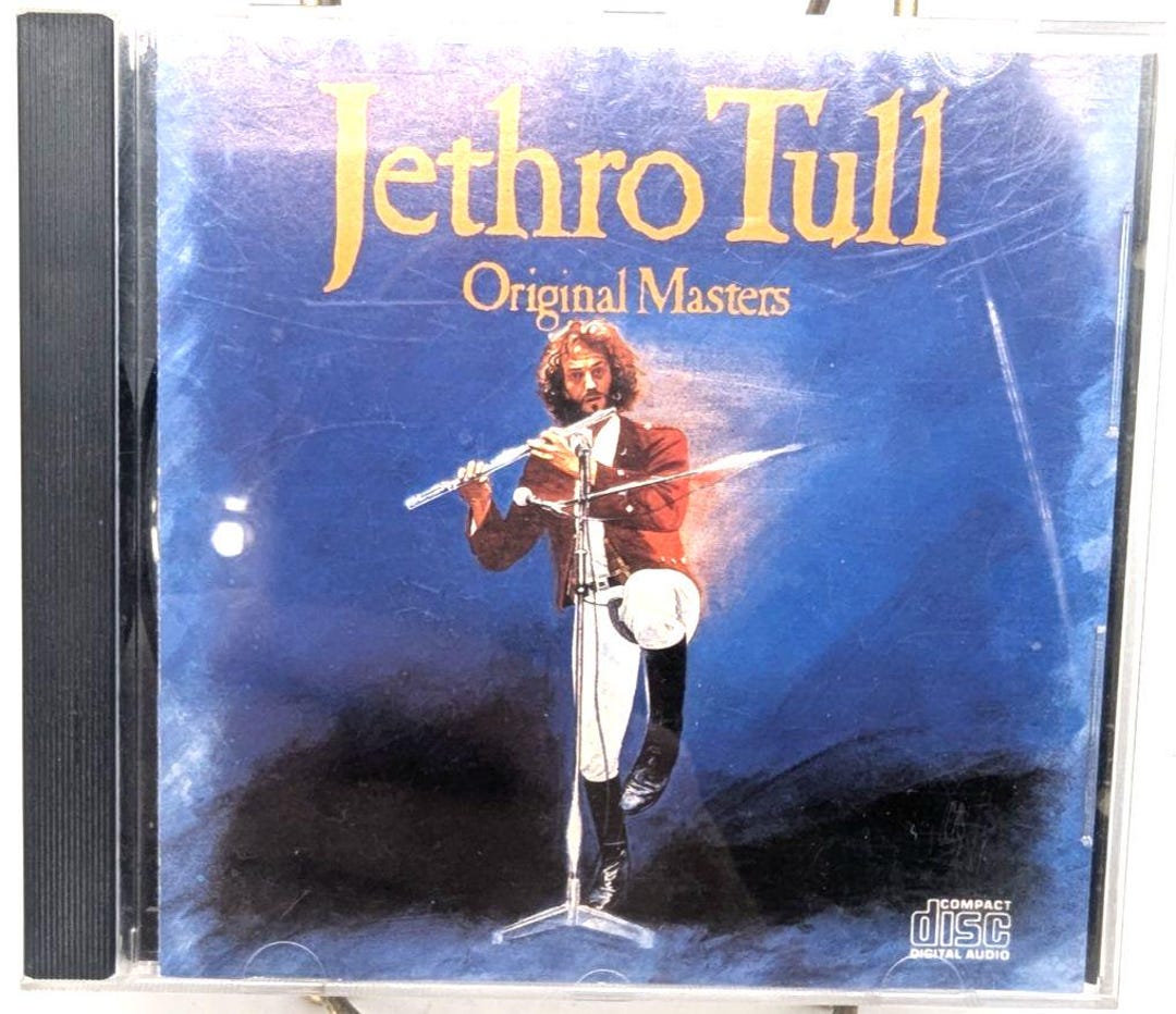 Jethro Tull Original Masters CD – 1985 Chrysalis Prog‑rock Hits ...