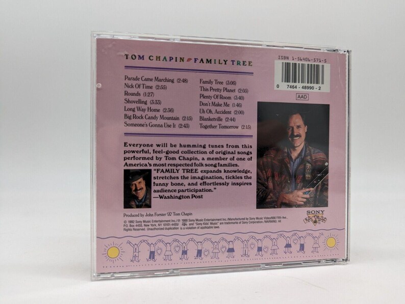 Tom Chapin - Family Tree CD, 2001 Sundance Music, Inc. - Etsy