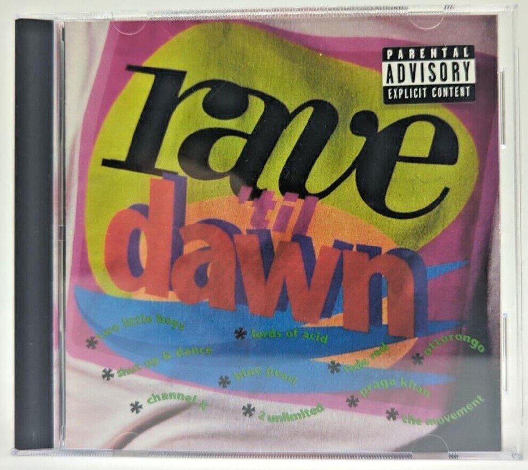 Rave Til Dawn – Various Artists (dance CD) 90s Club Anthems - Etsy