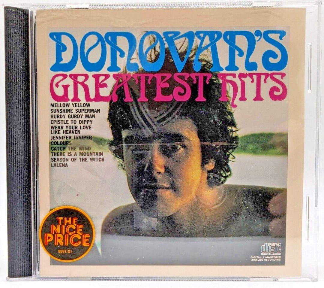 Donovan - Donovan's Greatest Hits, CD Album Epic Records EK 26439 - Etsy