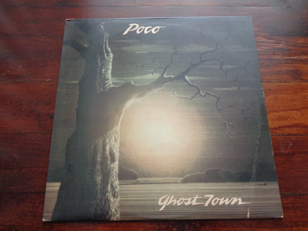 Poco Ghost Town Atlantic 80008-1 12" LP Vinyl Album - Etsy