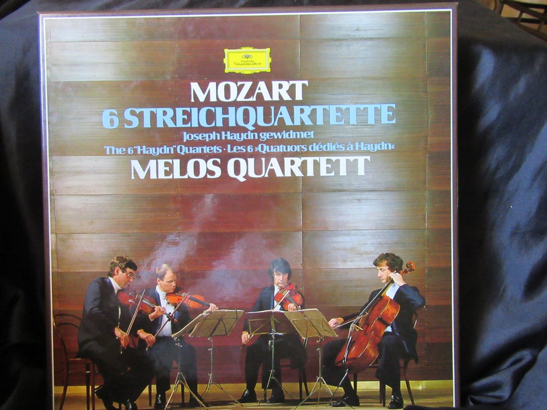 Melos Quartet Mozart Haydn Quartets DG 3 LP Box 2740 249 - Etsy