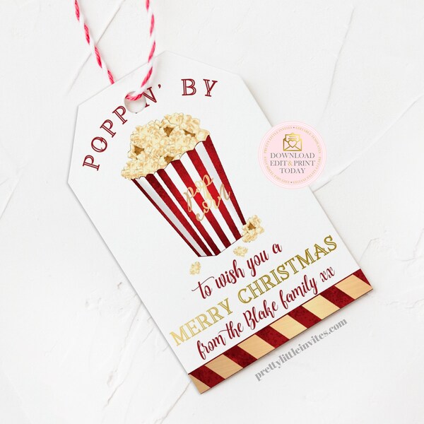 Christmas Popcorn - Etsy
