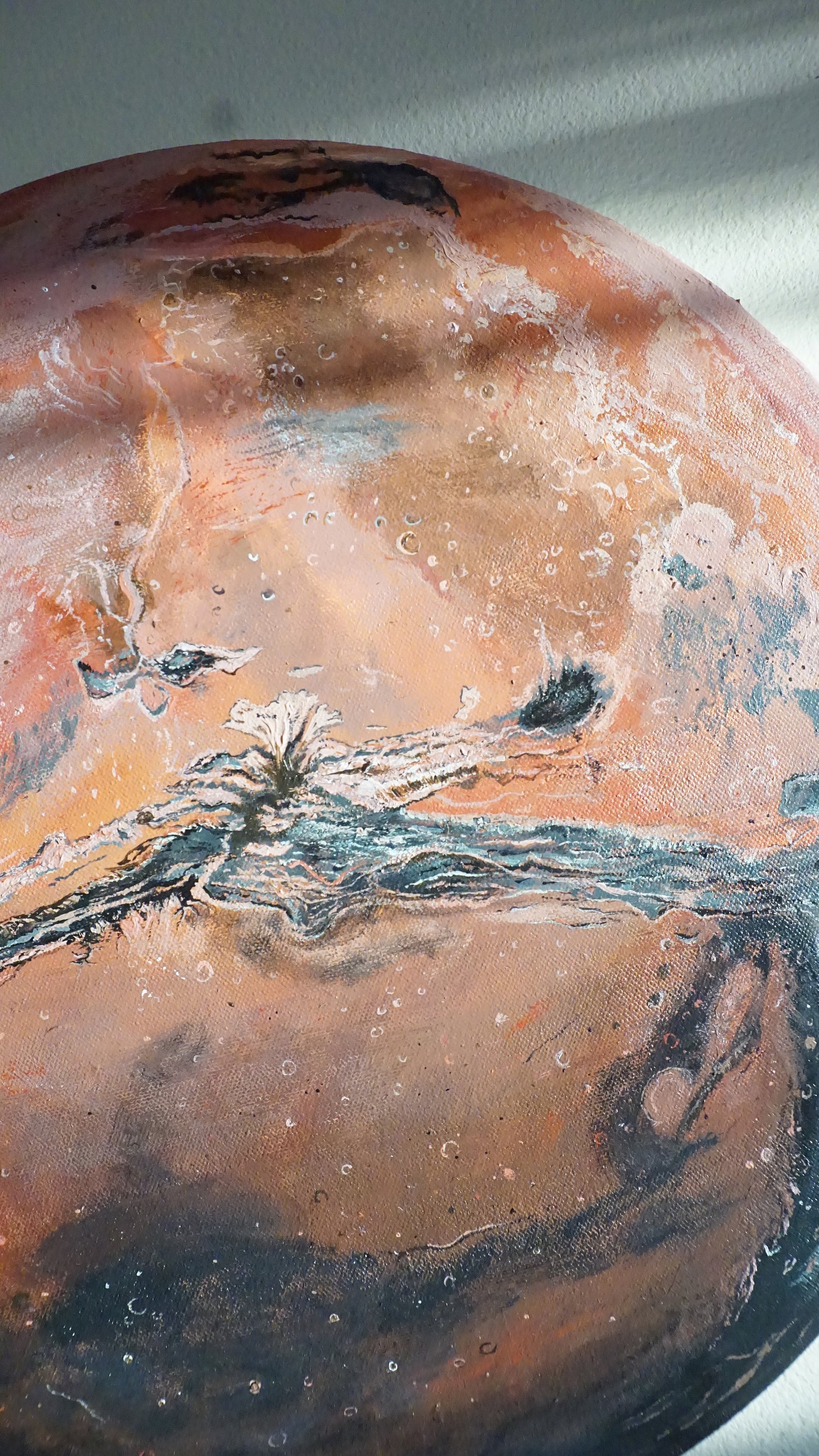 Original Painting - Mars: Red Planet - Etsy